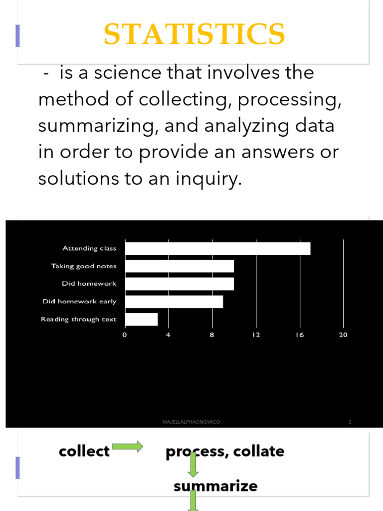 Lesson1 - Statistics & Probability | PDF | Random Variable | Probability Distribution