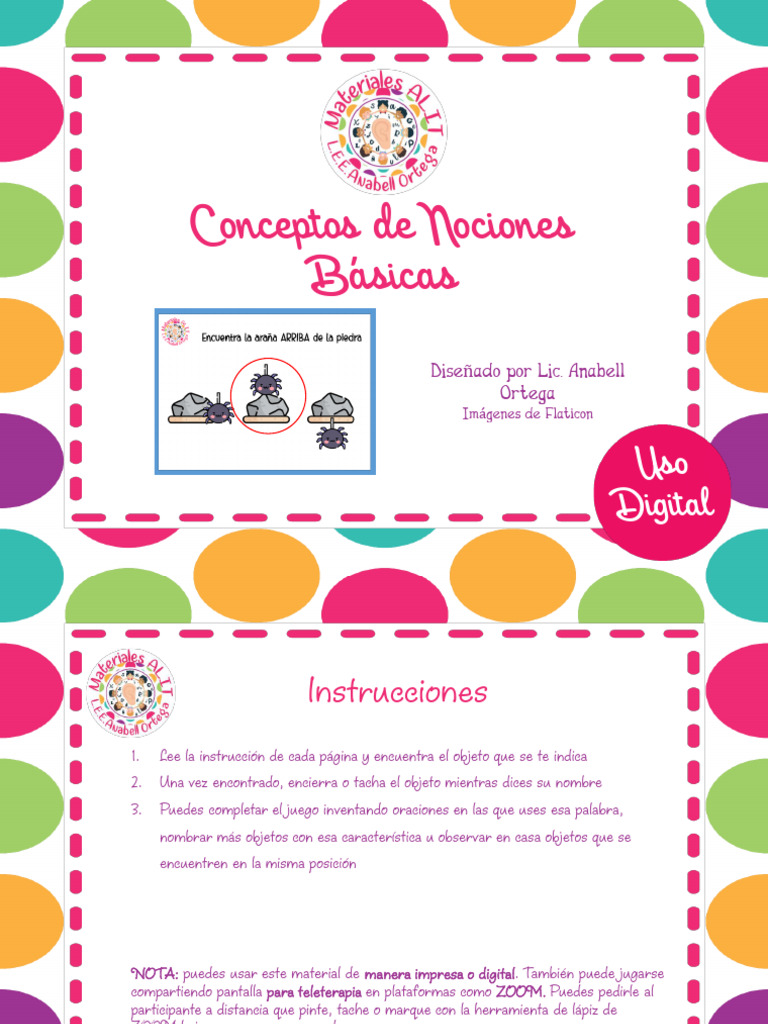 Conceptos de nociones básicas | PDF