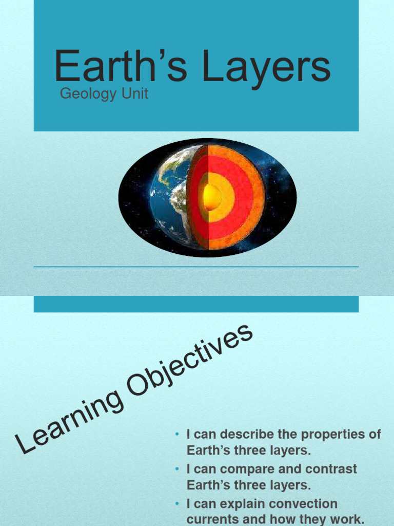 Geology-Powerpoint-Earth-Layers-1 | PDF | Earth | Natural Sciences