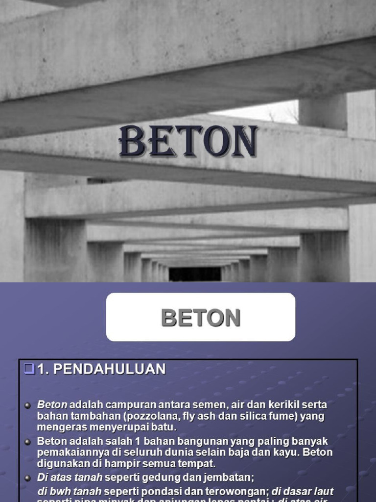 Beton | PDF