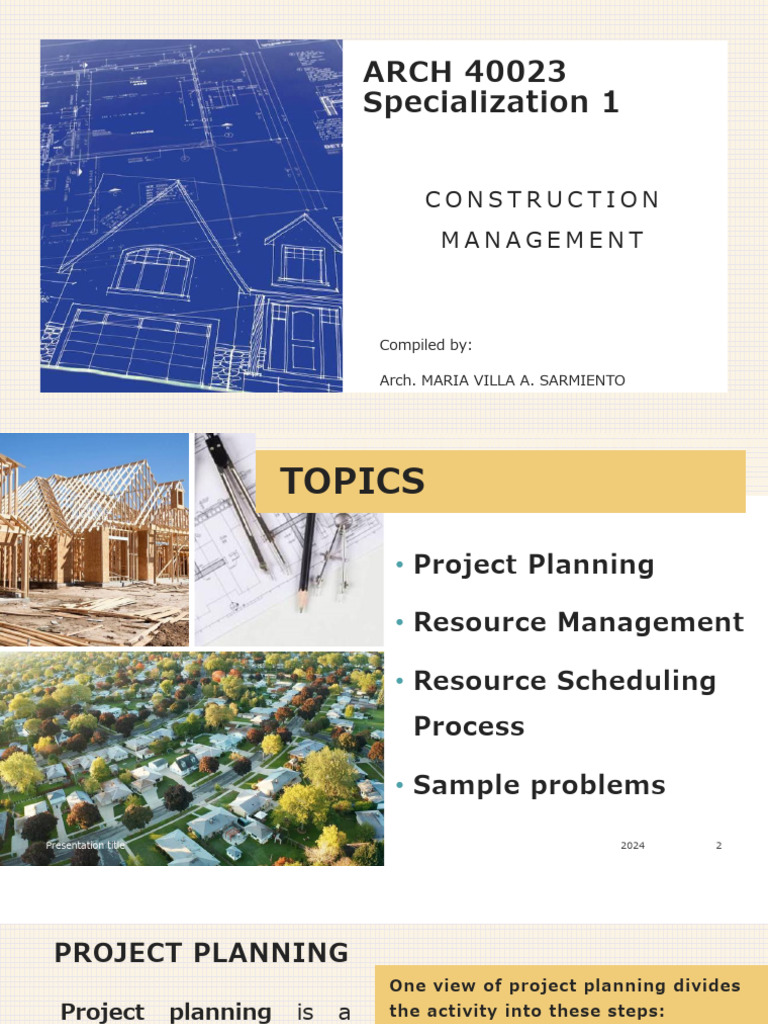 Construction Management | PDF