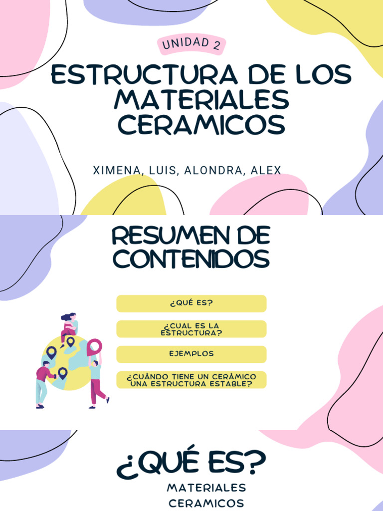 Unidad 2: Estructura de Los Materiales Ceramicos | PDF | Ion | Enlace iónico