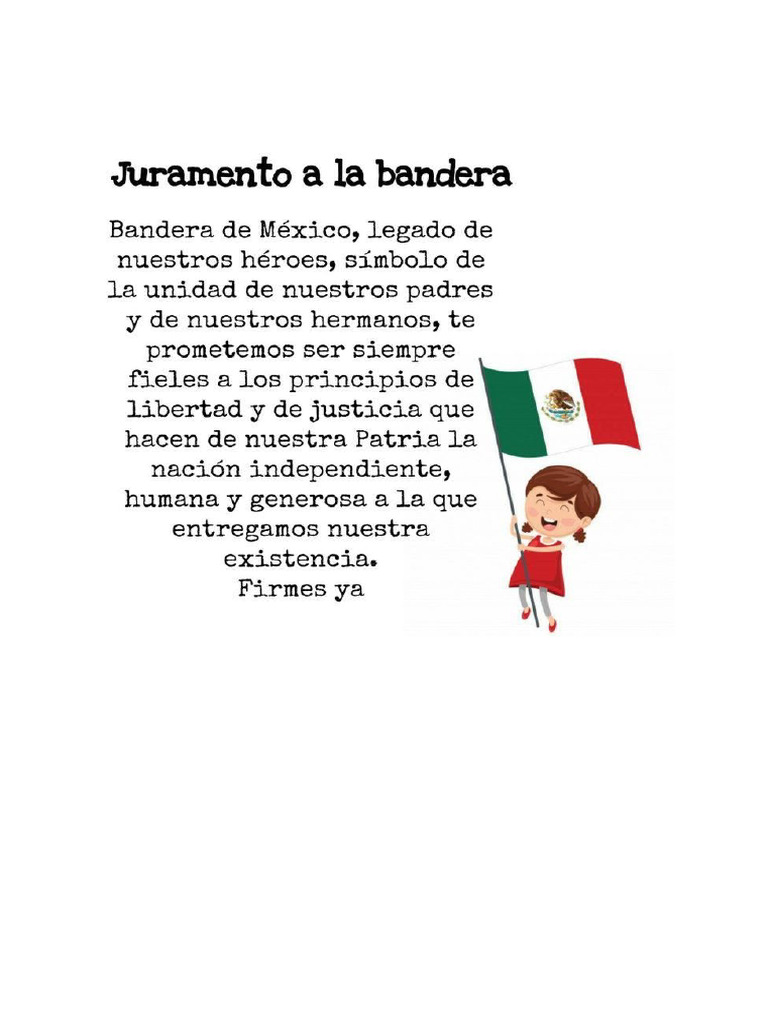 Juramento A La Bandera | PDF