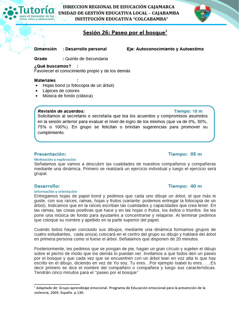 ATI5 - S26 - Dimensión Personal | PDF | Ciencias del comportamiento ...
