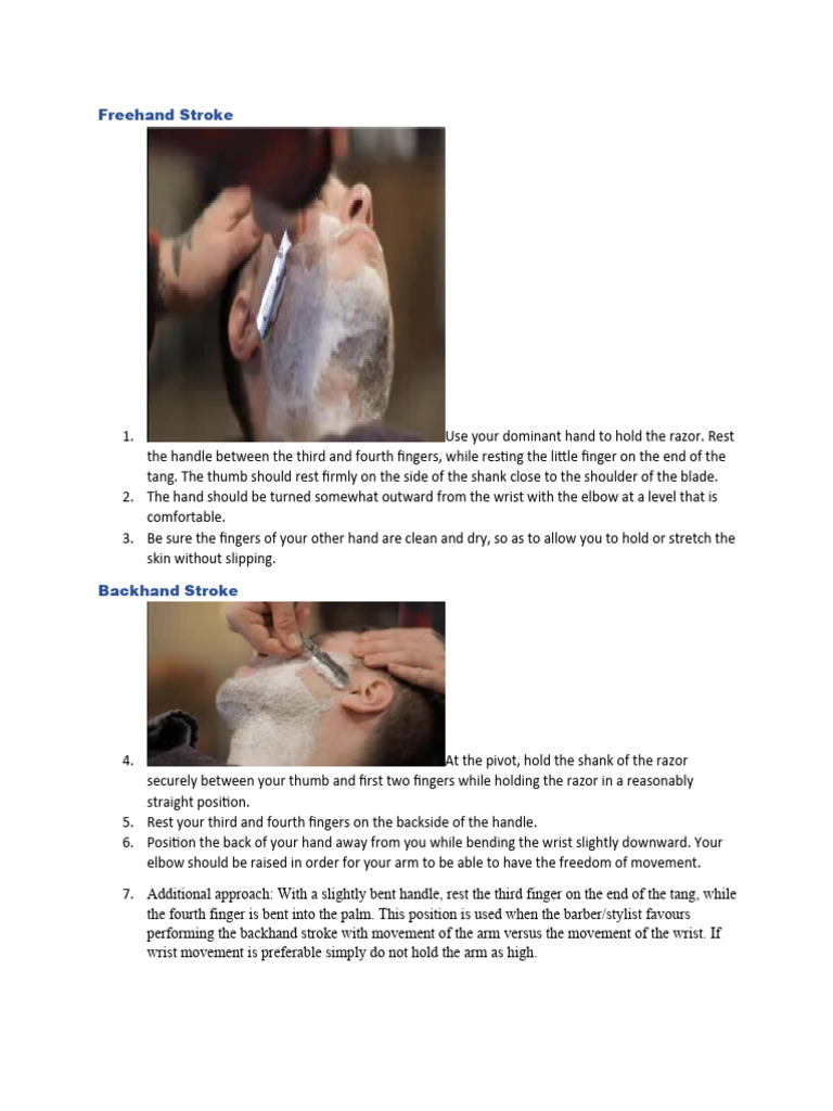 Barbering' | PDF | Shaving
