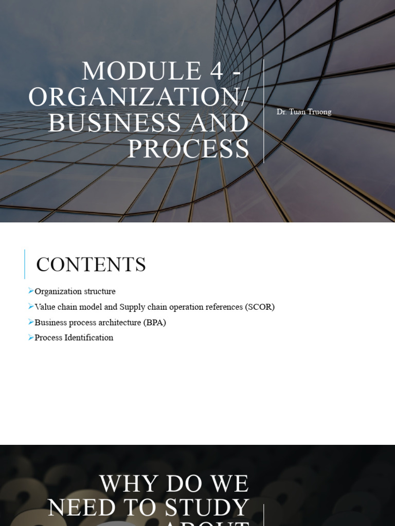 Module4 Organization Process | PDF | Strategic Management | Business ...