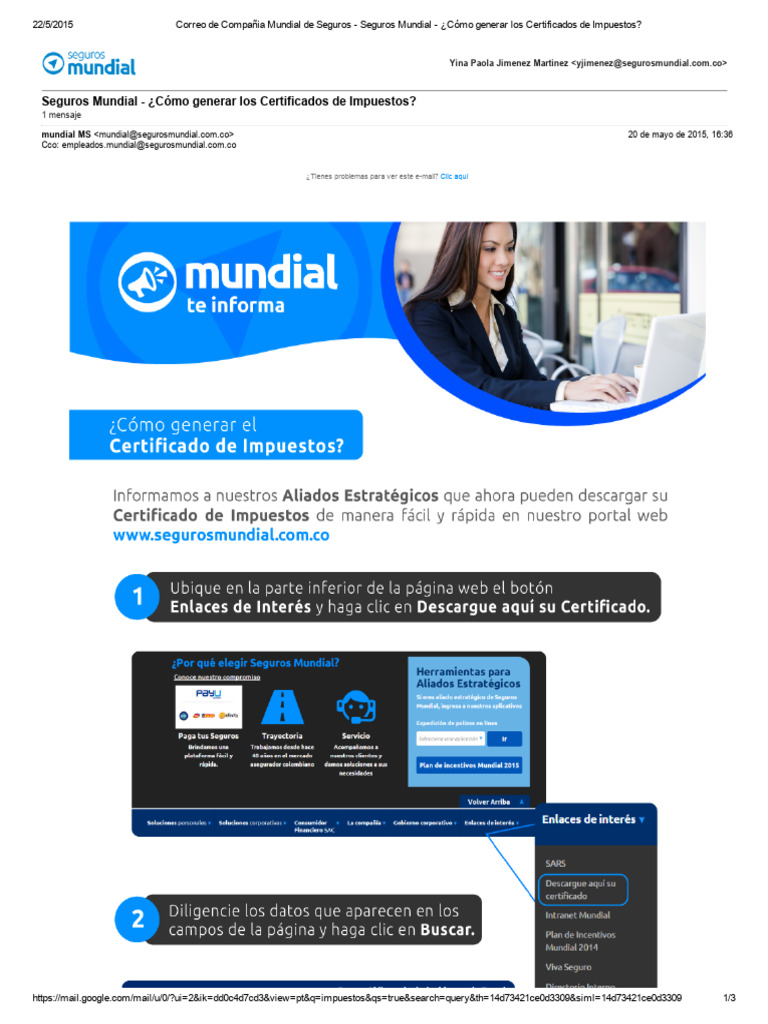 ¿Cómo Generar Los Certificados de Impuestos | Descargar gratis PDF | Informática | Software