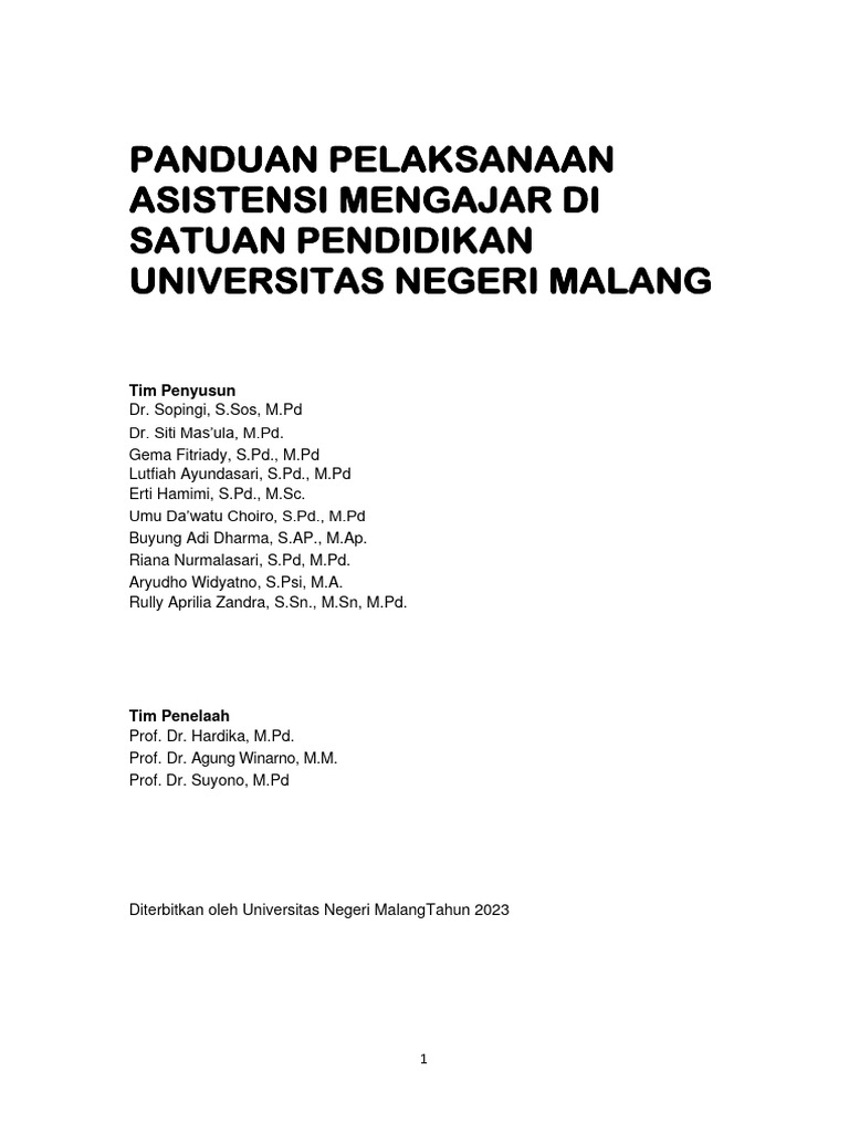 Panduan KPL Di Satuan Pendidikan 2023 | PDF
