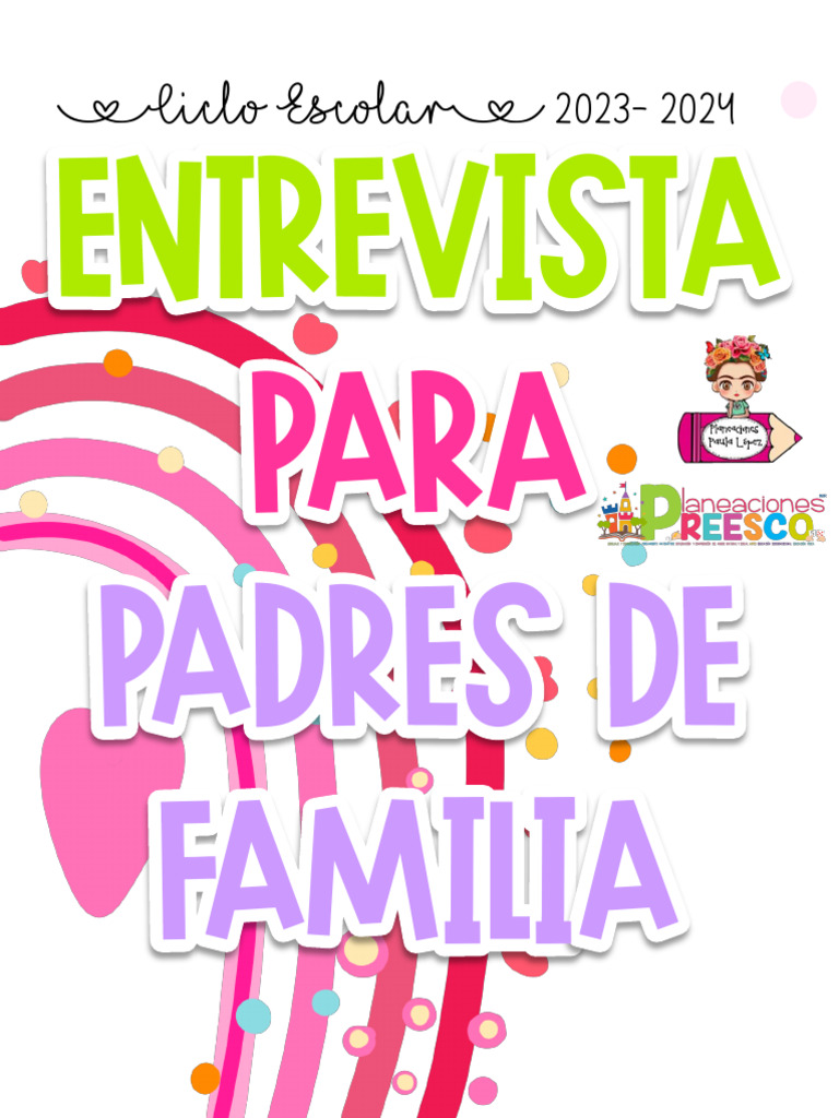entrevista PADRES DE FAMILIA | PDF | Aprendizaje | Cognición