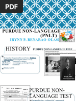 Purdue Non Language Test | PDF | Psychometrics | Test (Assessment)