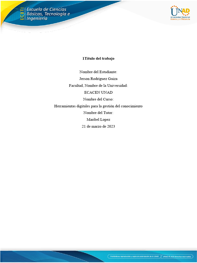 Anexo 2 Formato entrega Tarea2 | PDF | Software | Microsoft