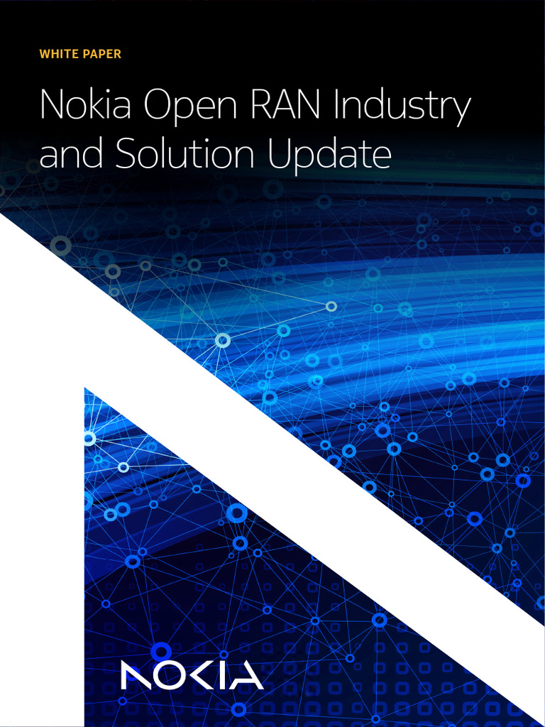 Nokia Open RAN Industry and Solution Update | PDF | Nokia | Cloud Computing