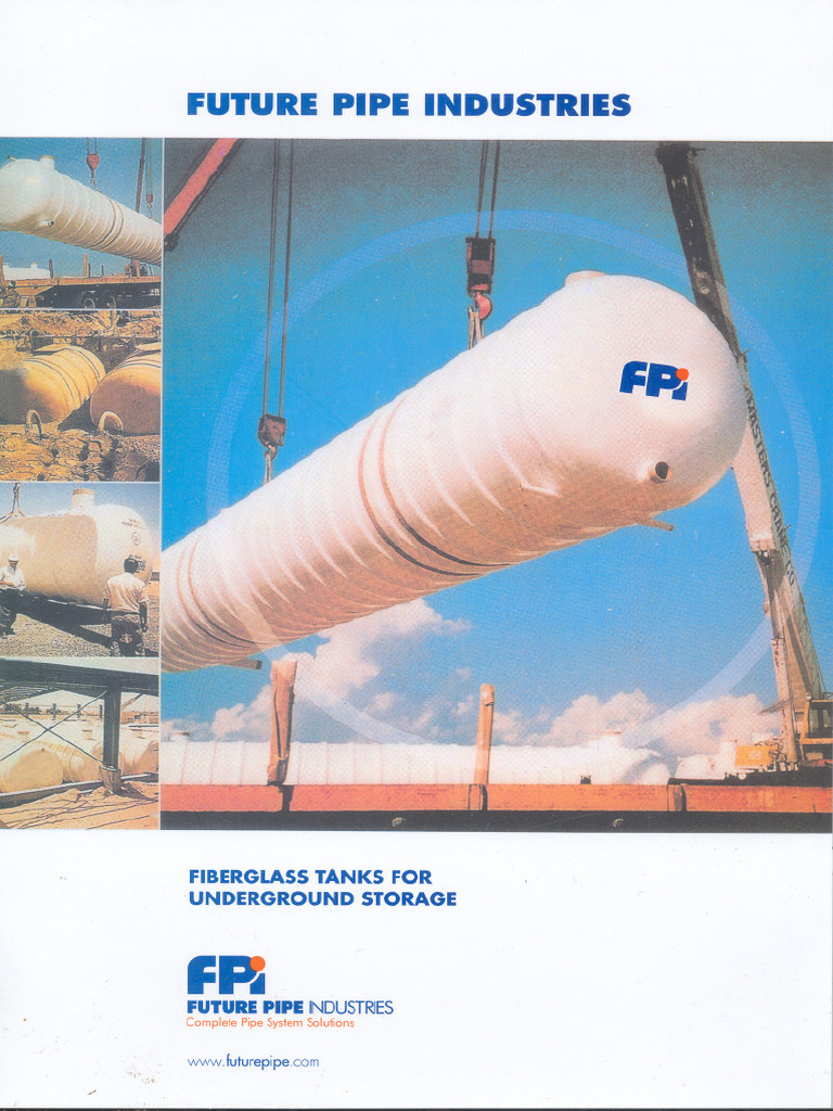 GRP Tanks - FPI | PDF