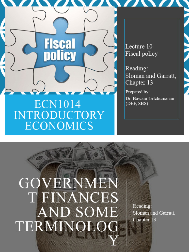 (Lecture 10) - Fiscal Policy (Chap 13) - Elearn | PDF | Fiscal Policy ...