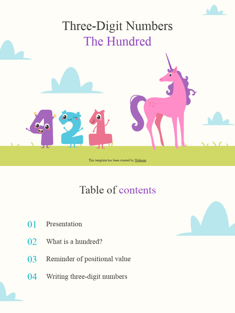 Understanding Three-Digit Numbers | PDF | Teaching Methods & Materials