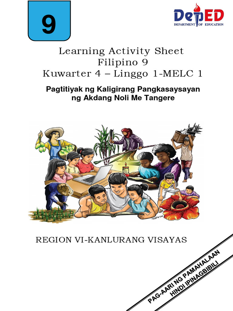 Q4 FIL9 Week 1 MELC 1 | PDF