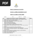 Mfano Wa Risala | PDF