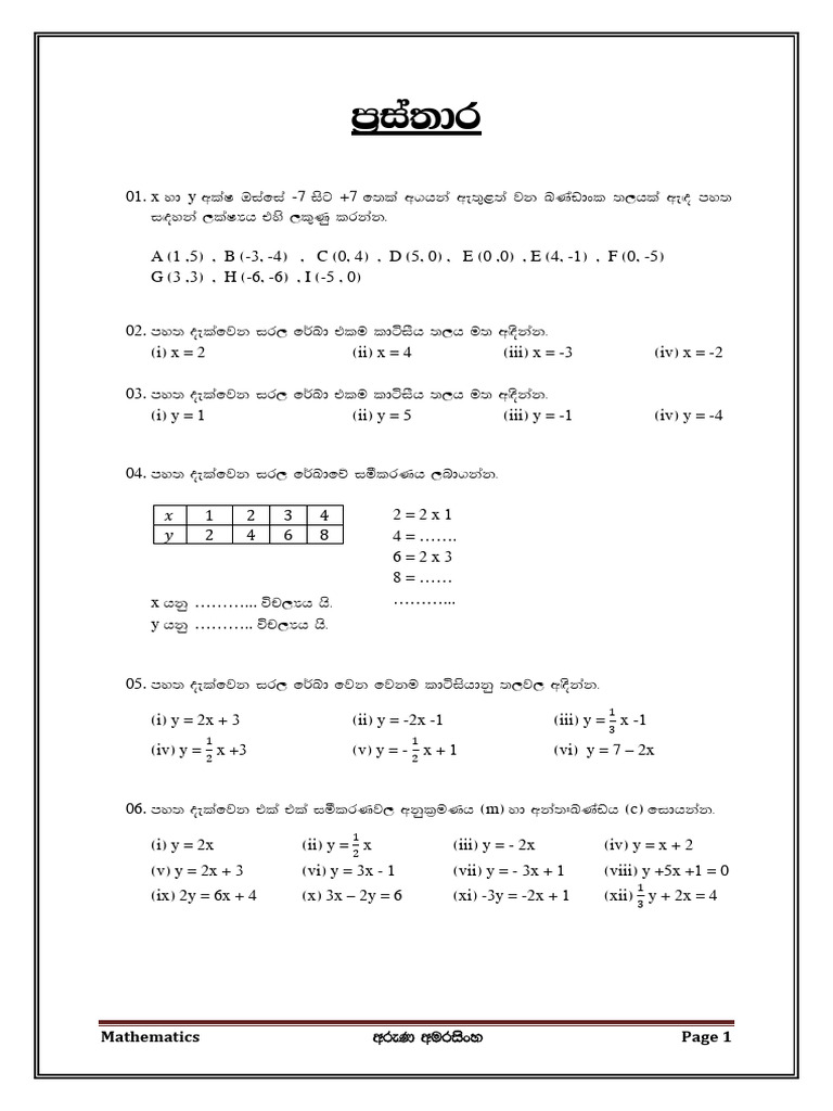 Prasthara Kola Mathematics Guide | PDF | Teaching Methods & Materials