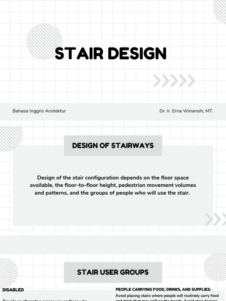 Stair Design | PDF | Stairs