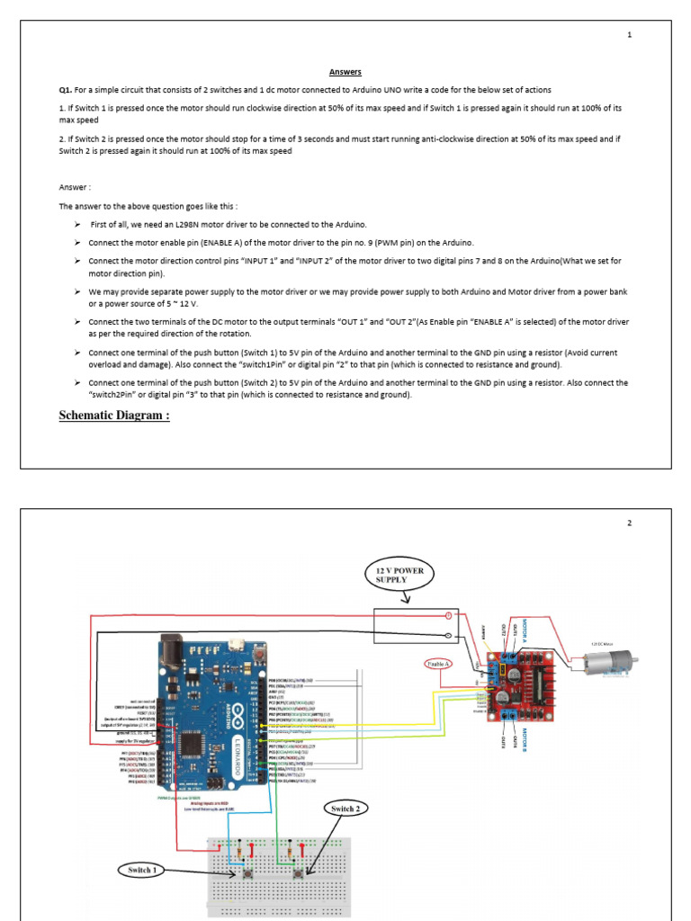 InfinityX - Electronics Assignment 30.6 Answers-1 | PDF | Arduino | Power Supply