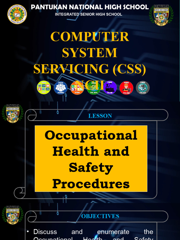 lesson3_OSH | PDF | Occupational Safety And Health | Safety