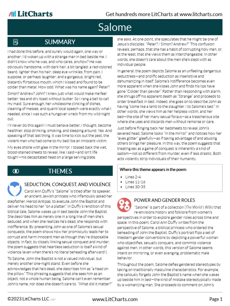 LitCharts-salome | PDF