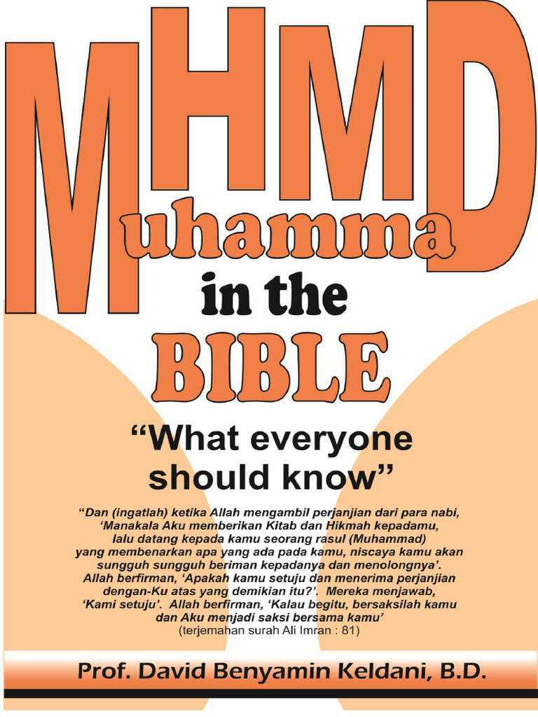 Muhammad in The Bible | PDF