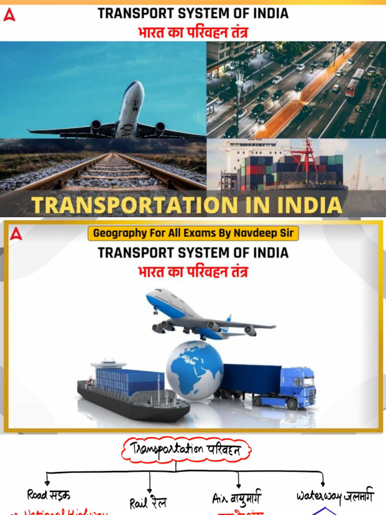 Transportation System of India - 372956 | PDF