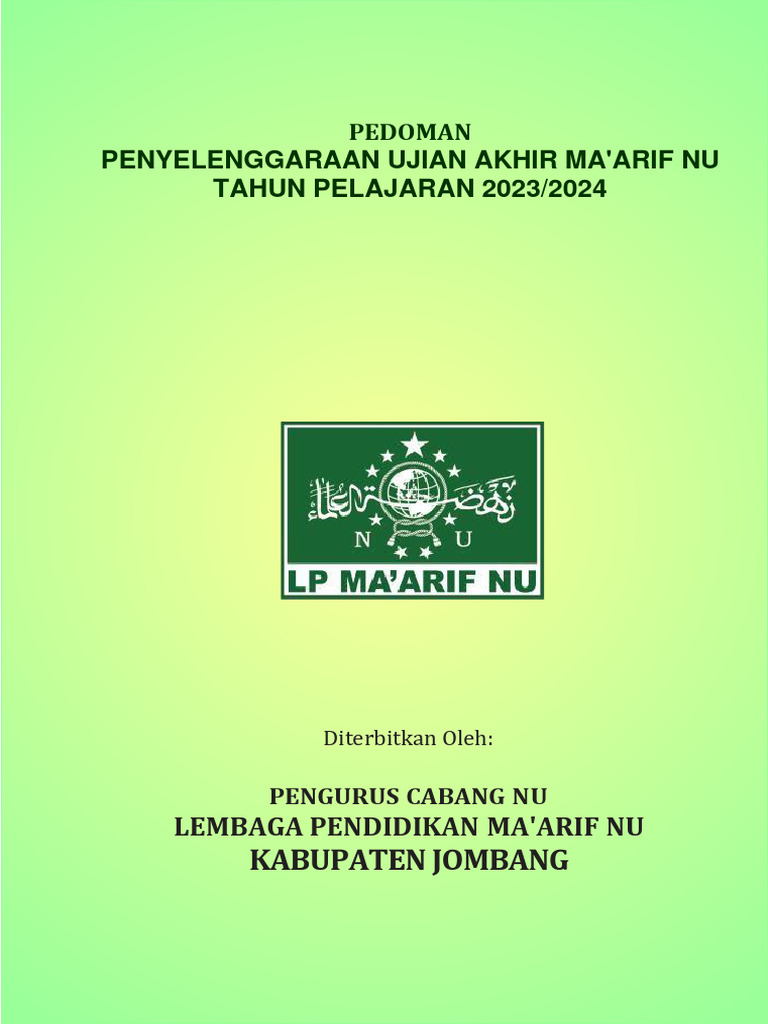 POS UAMNU Tahun Pelajaran 2023-2024 Rev.1 | PDF