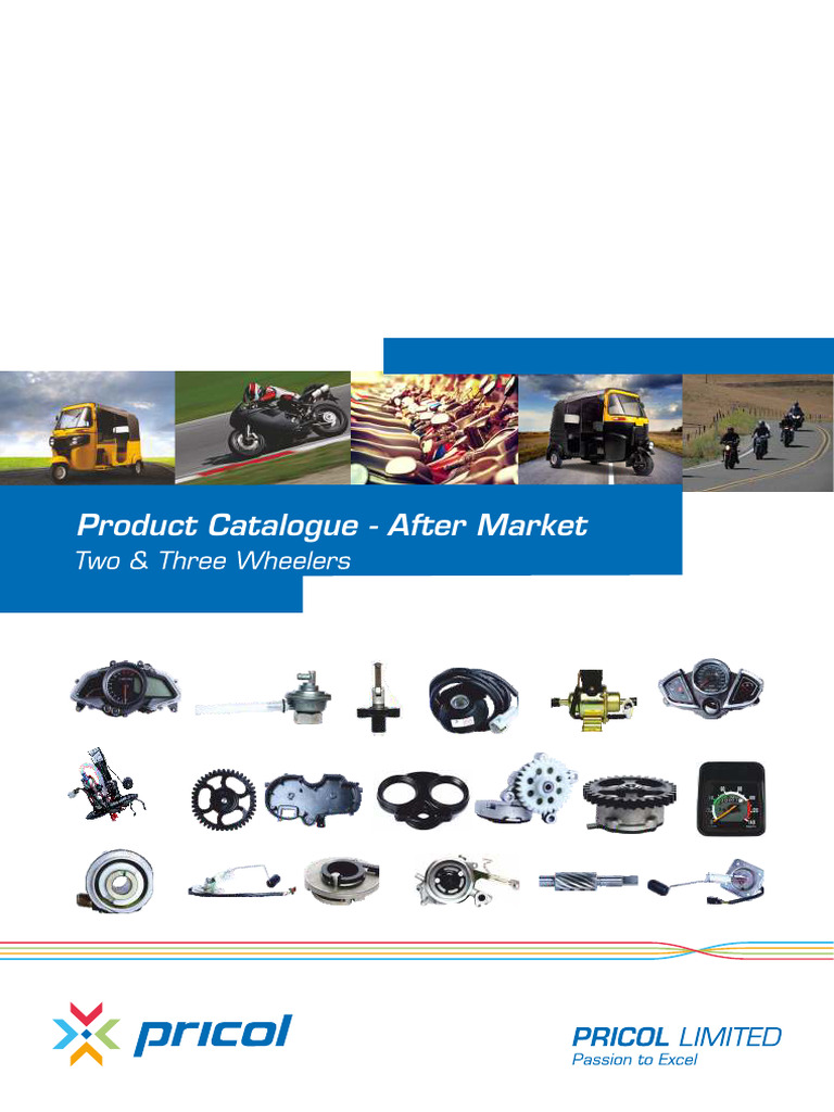 Catalog Pricol Meter | PDF | Motor Vehicle | Automotive Industry