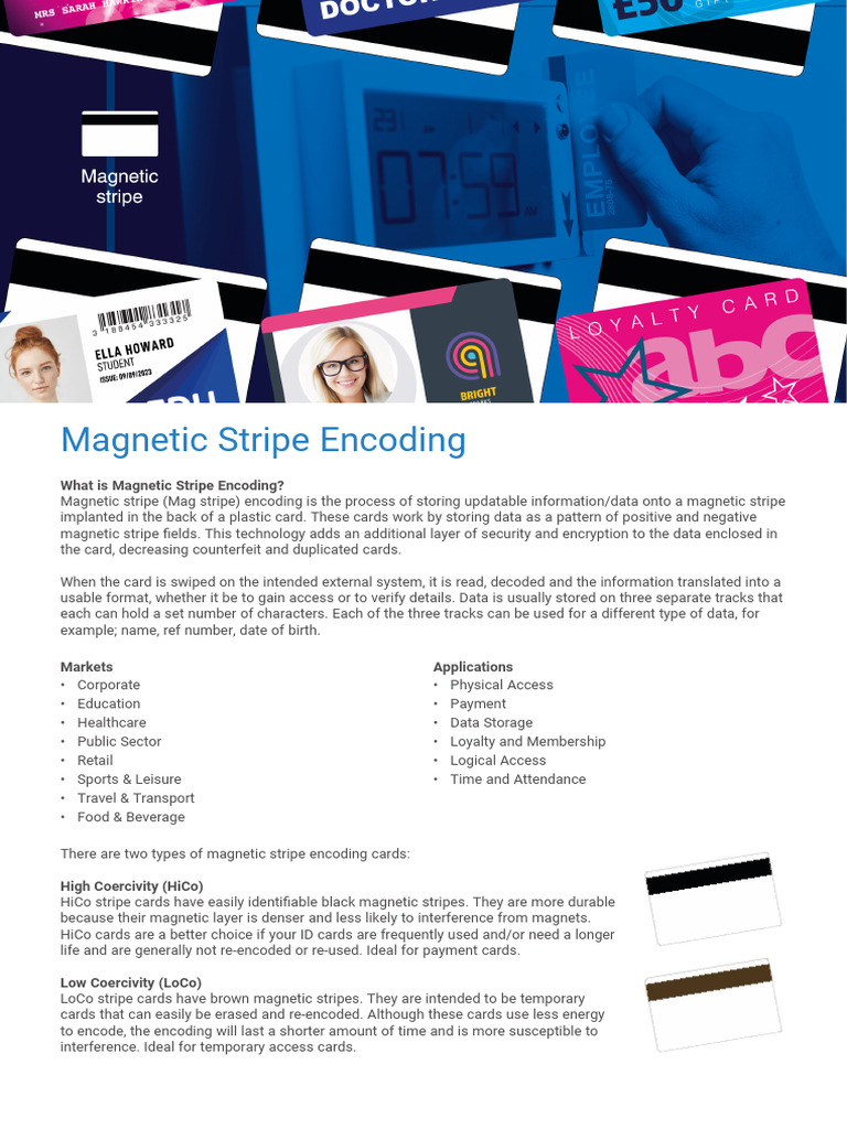 Magicard Mag Stripe Encoding | PDF | Printer (Computing) | Code