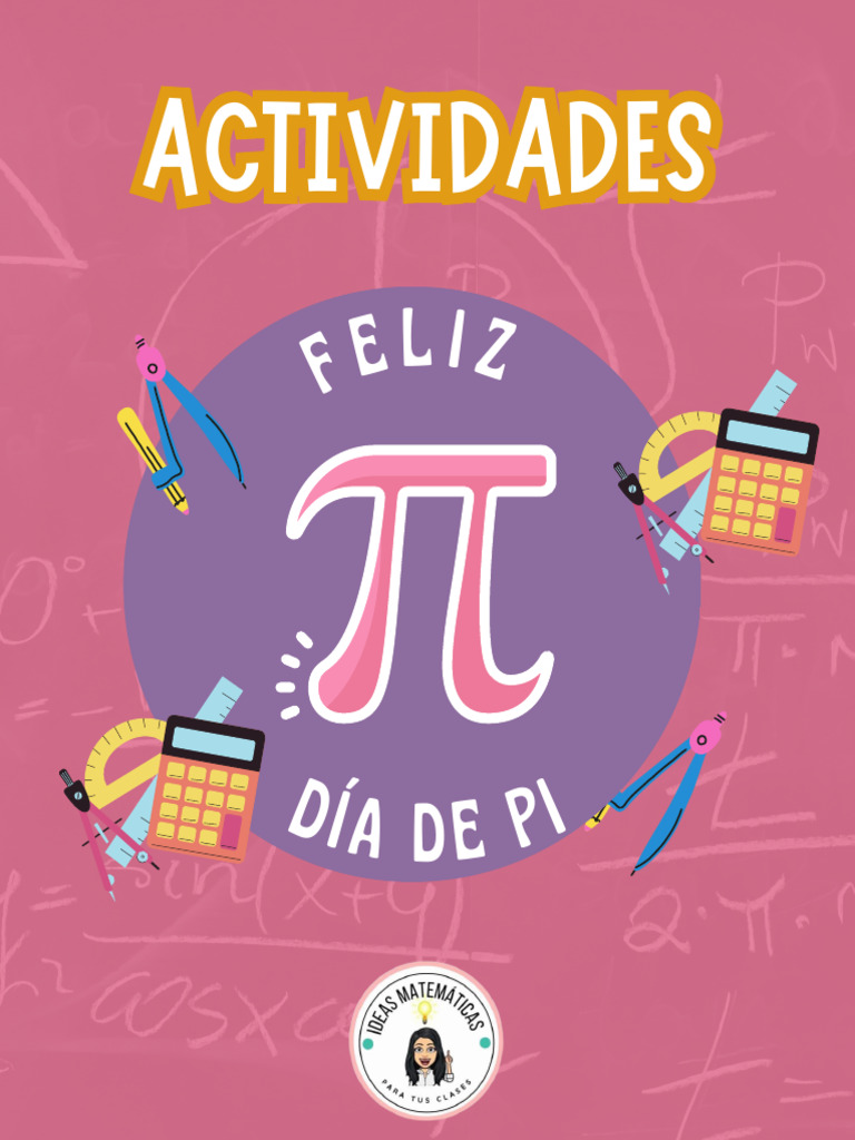 Actividades para el Día de Pi | PDF | Pi | Matemática Elemental