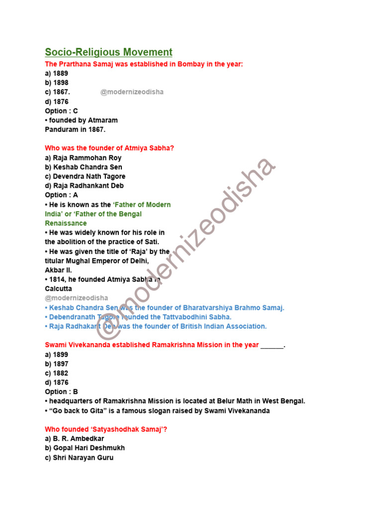 Atmiya Sabha: Founding and Impact | PDF | Indian Religions | Hindu New ...