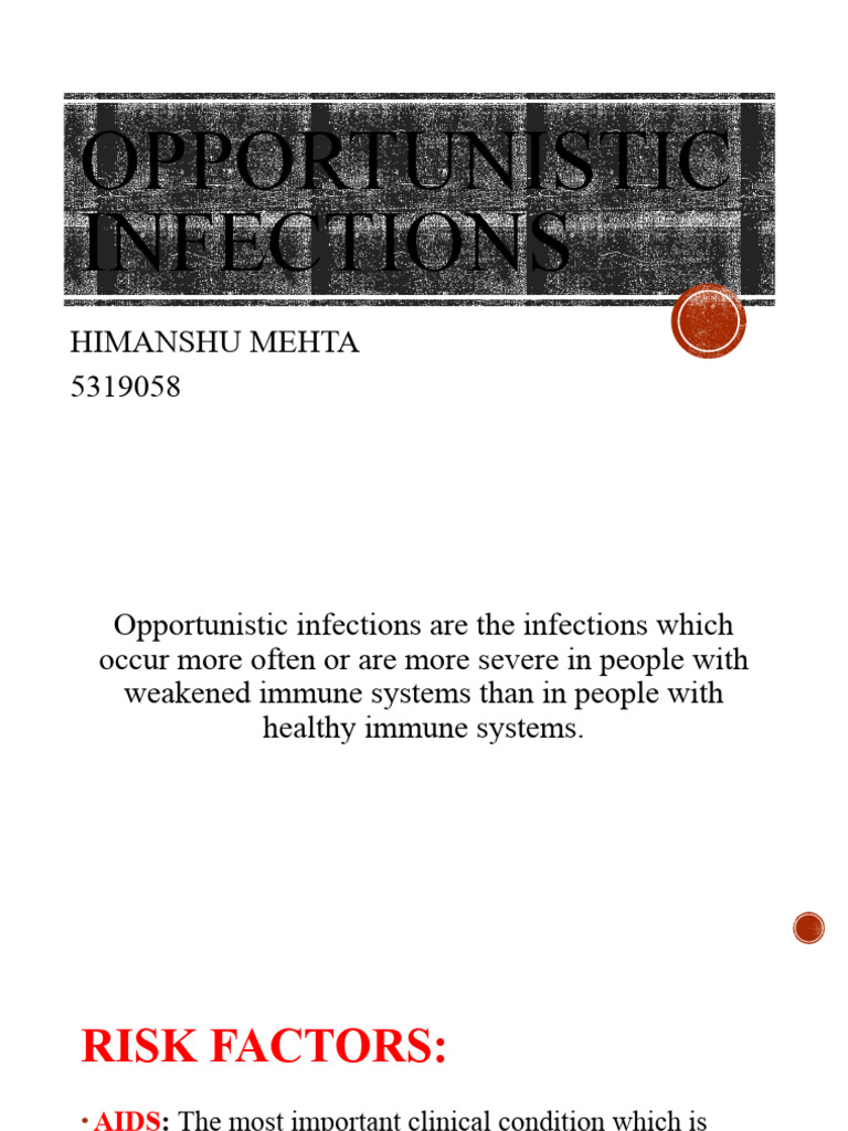 Understanding Opportunistic Infections | PDF | Tuberculosis ...