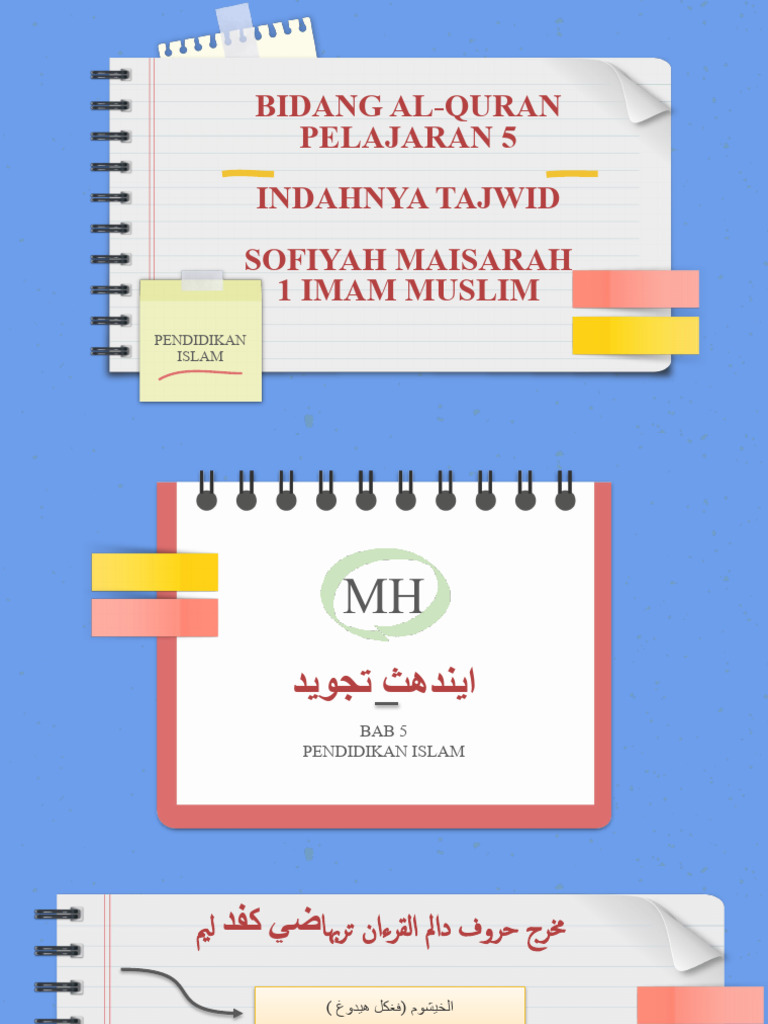 Sofiyah Indahnya Tajwid 1 | PDF