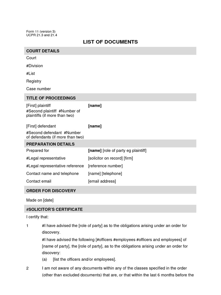 ucpr_form_11_v3 | PDF | Affidavit | Identity Document