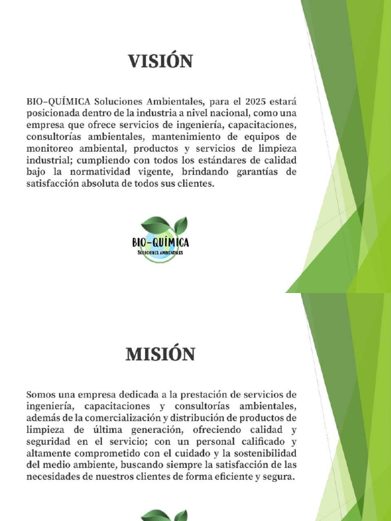 Mision-Vision-Quienes Somos-Valores | PDF