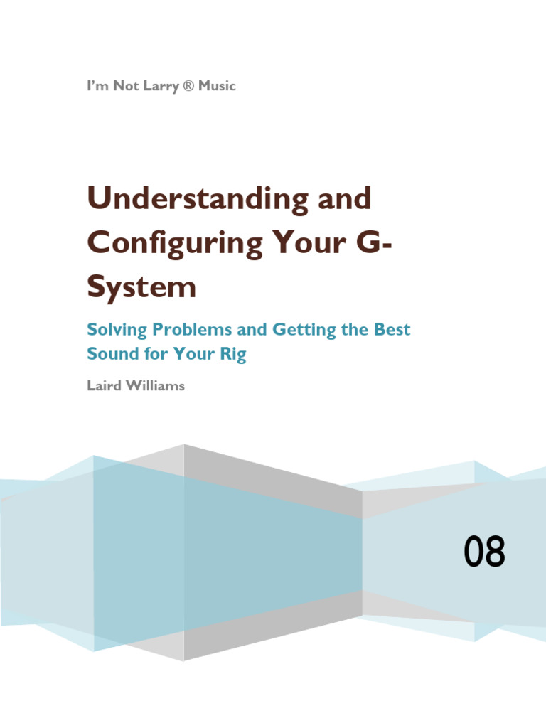 Configuring and Troubleshooting Your G-System | PDF | Amplifier ...