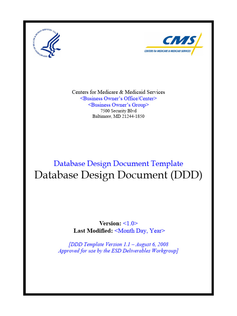 DatabaseDesignDocumentV1 1 | PDF | Databases | Database Design