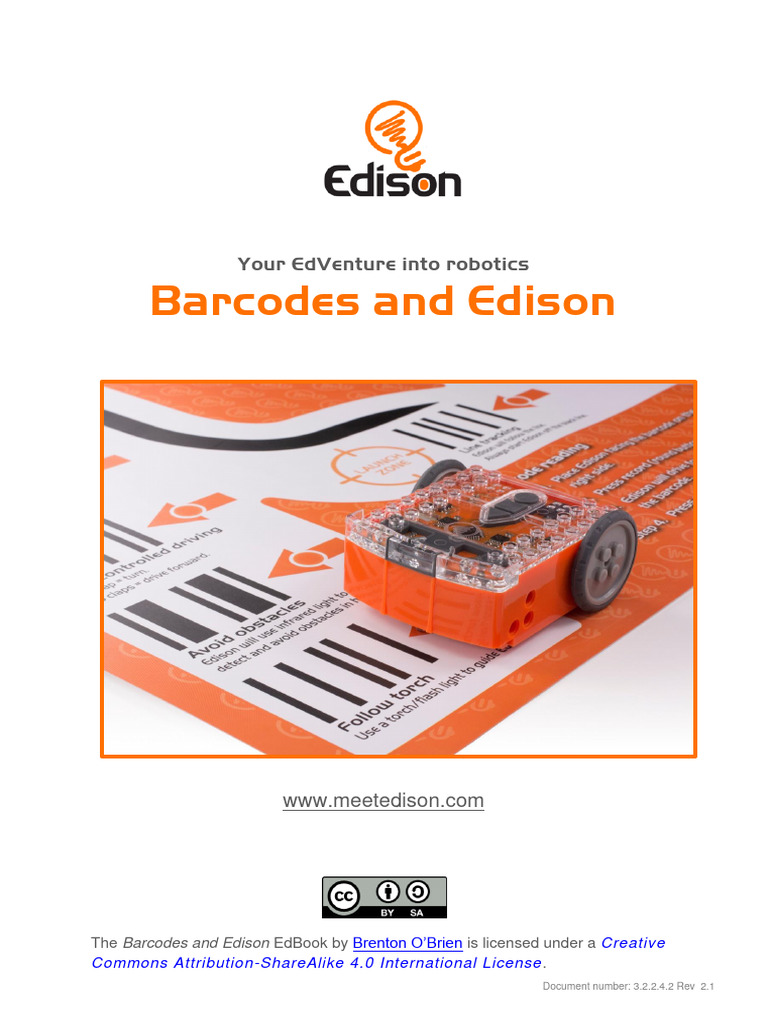 EdBook1 Barcodes and Edison | PDF | Infrared | Flashlight