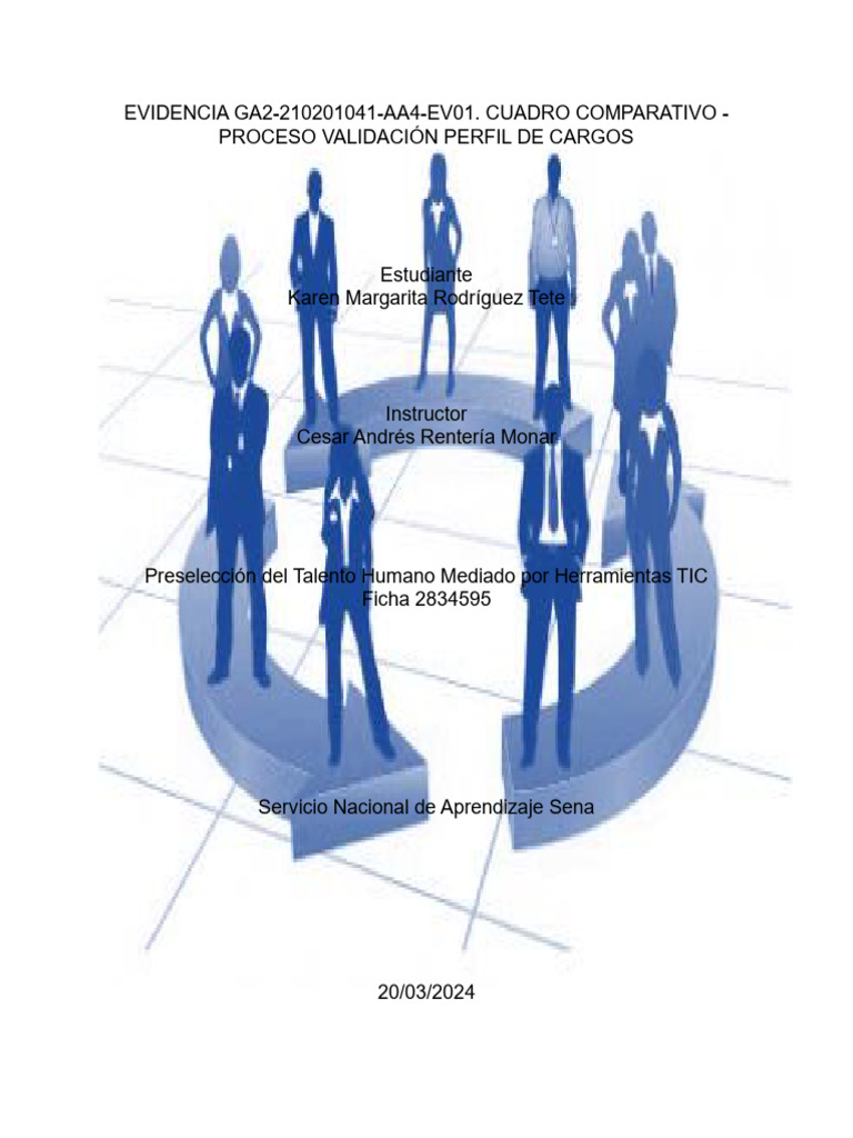 CUADRO COMPARATIVO DE PERFIL | PDF | Business | Planificación
