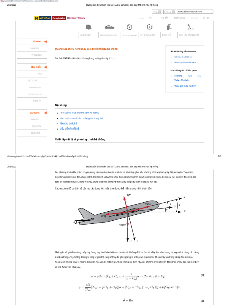 8 Control Tutorials For MATLAB and Simulink - Aircraft Pitch - System ... 8 Control Tutorials For MATLAB and Simulink - Aircraft Pitch - System ...