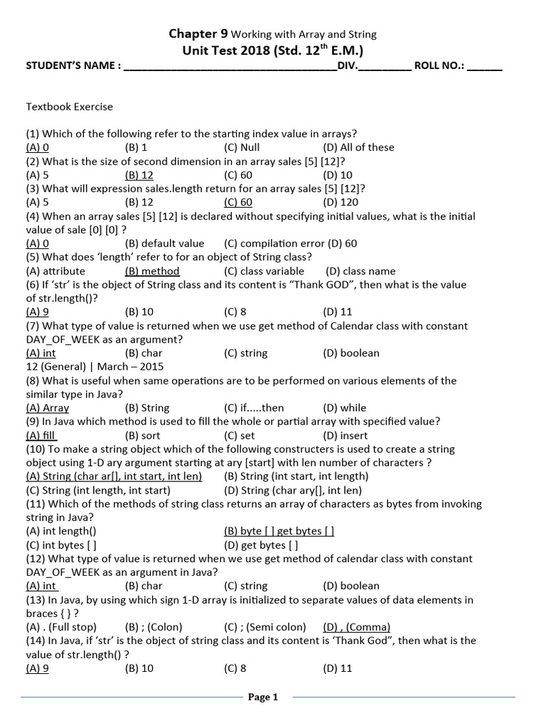 ANSWER KEY (9)_67 que | PDF | String (Computer Science) | Integer (Computer Science)