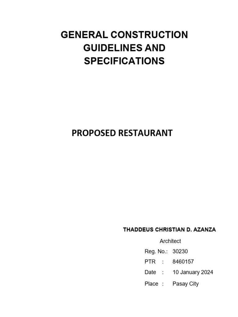 spec | PDF | Electrical Wiring | Specification (Technical Standard)