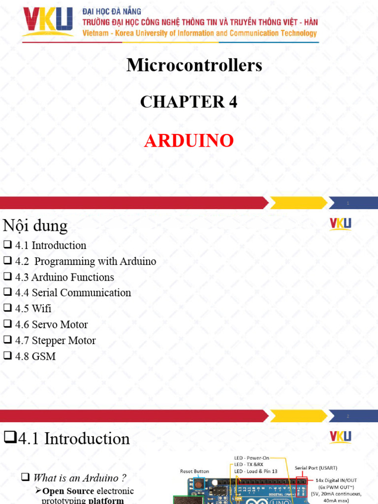 Chapter 4 Arduino | PDF | Arduino | Wi Fi