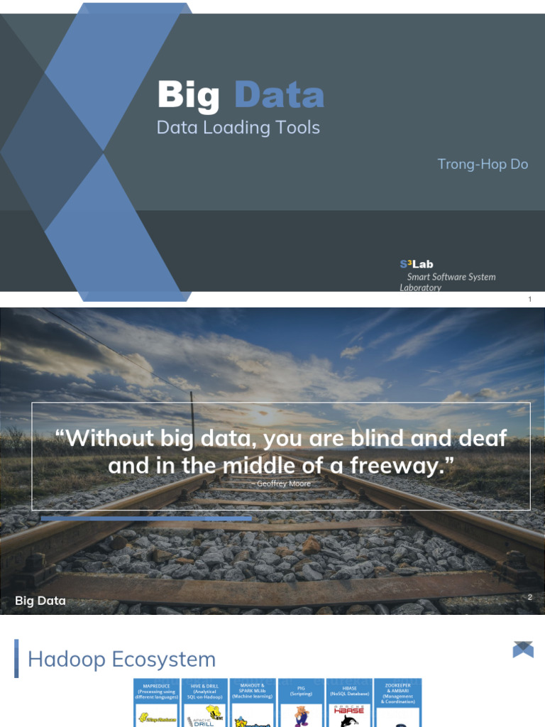 Slide 4 Data Loading Tool | PDF | Apache Hadoop | Computer Science