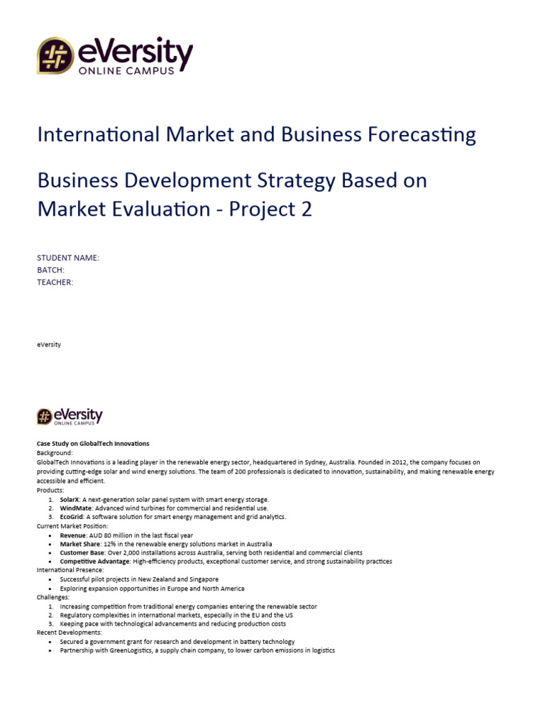 3 Mkg548 Evt 001 International Market And Business Forecasting