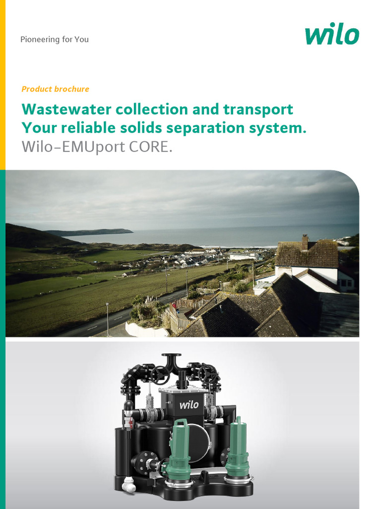Wilo Wastewater Collection | PDF | Pump | Sewage Treatment