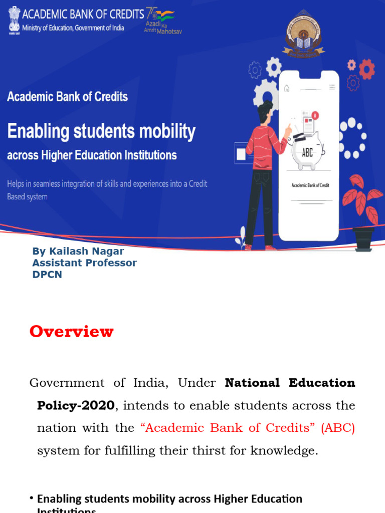 Academic Bank of Credit | PDF