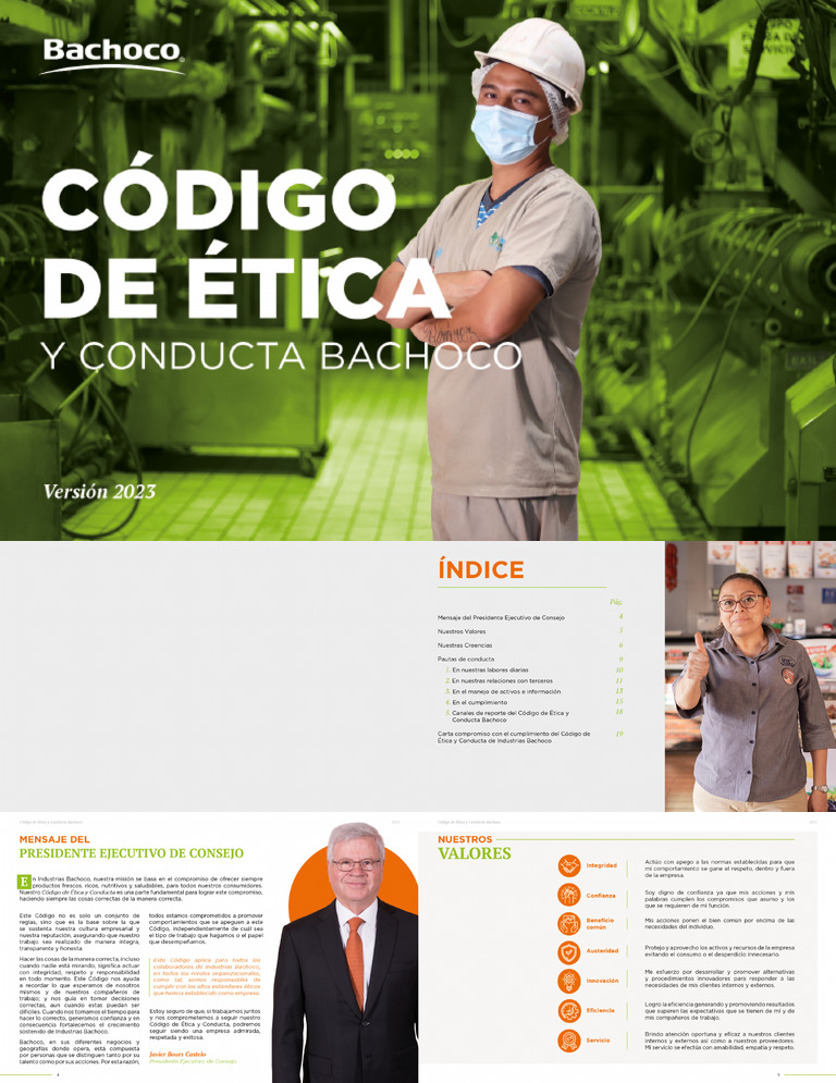 B Codigo Etica Web Spread | PDF